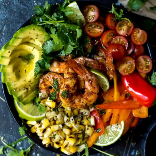 Spicy Shrimp Bowl – Tasty Family Meals